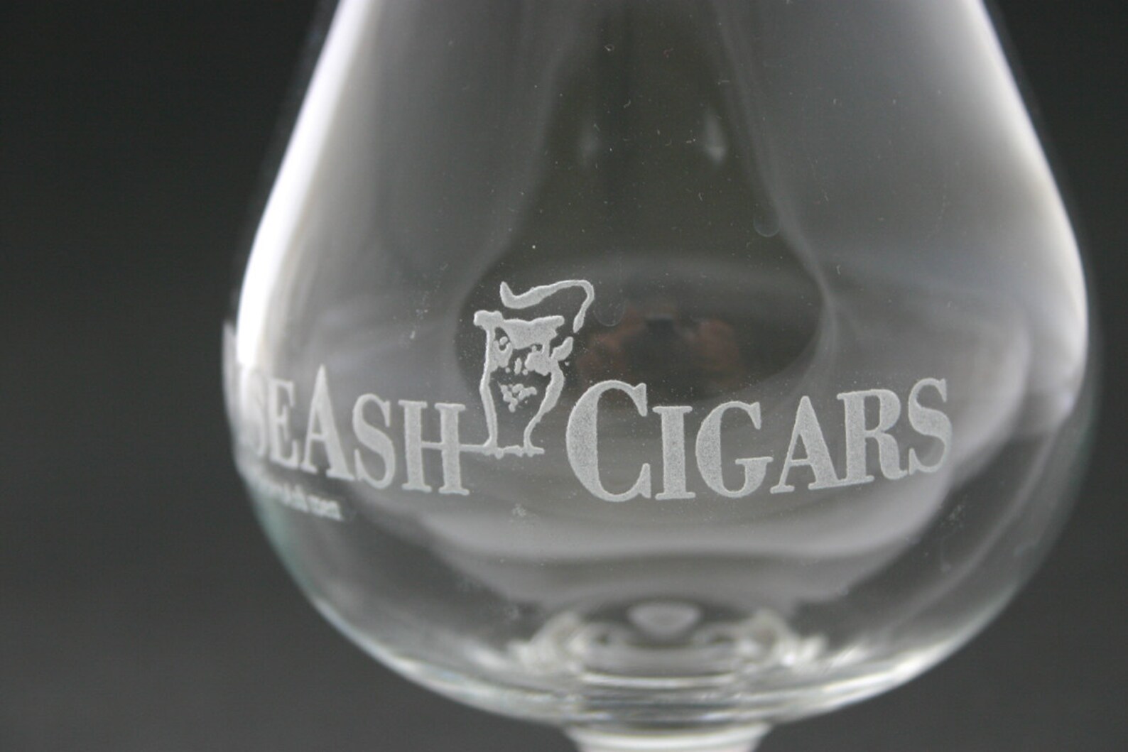 Personalized Etched Brandy Glass Custom Engraved Cognac Snifter Set of ...