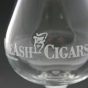 Personalized Etched Brandy Glass Custom Engraved Cognac Snifter Set of ...