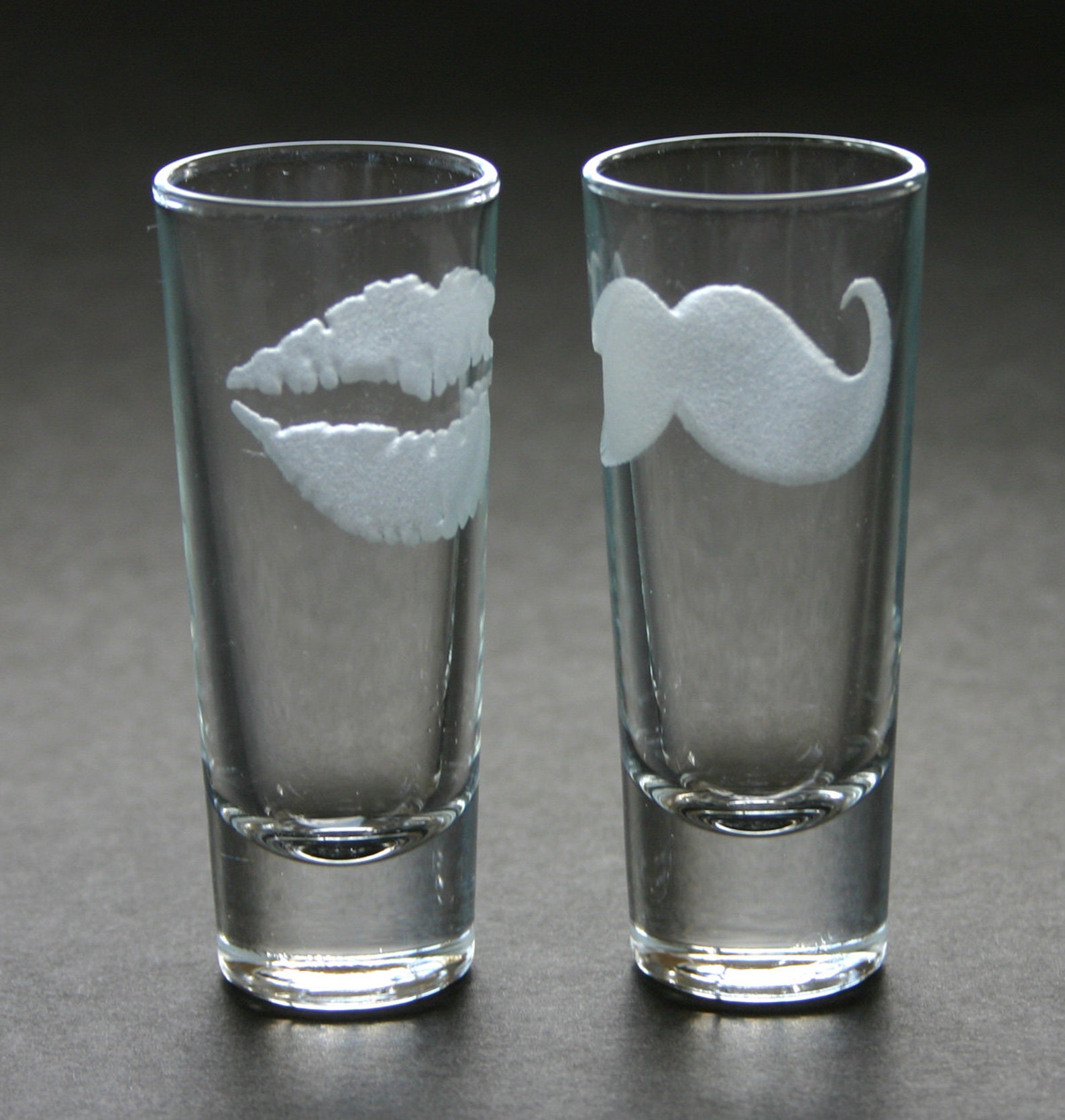 Custom Etched Shot Glasses Personalized Set of 6 Weddings - Etsy