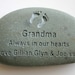 Custom Engraved Memorial Stone Personalized Rock Message Stone - Etsy