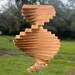 Cedar Wind Spinner Rustic - Etsy