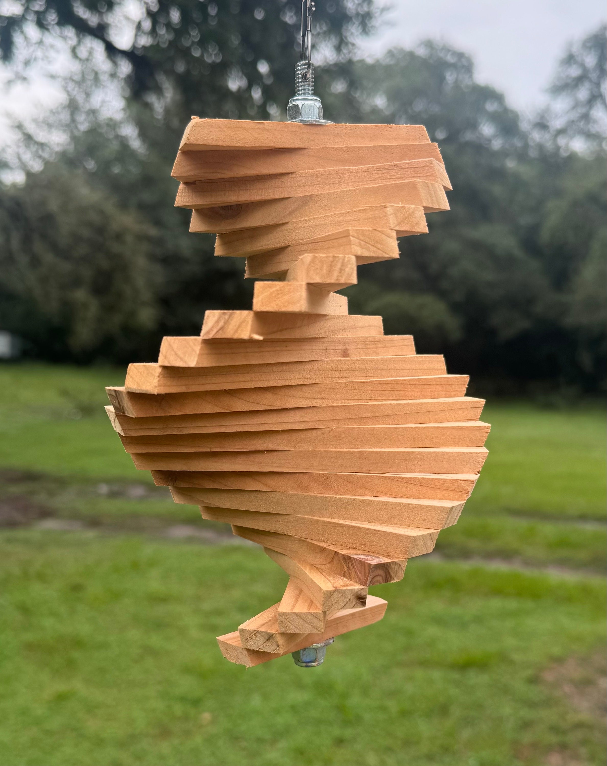 Cedar Wind Spinner Rustic - Etsy