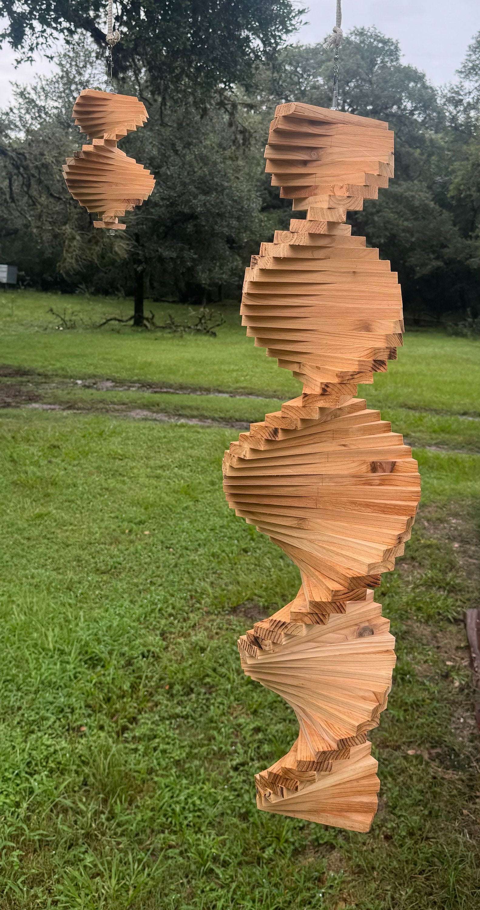 Cedar Wind Spinner Rustic - Etsy