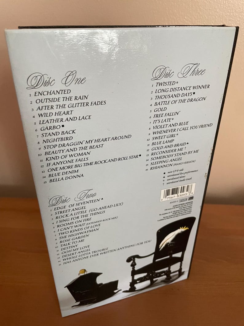 Stevie Nicks “ENCHANTED “ 3 Cd Set - ATLANTIC RECORDS - Released in ...