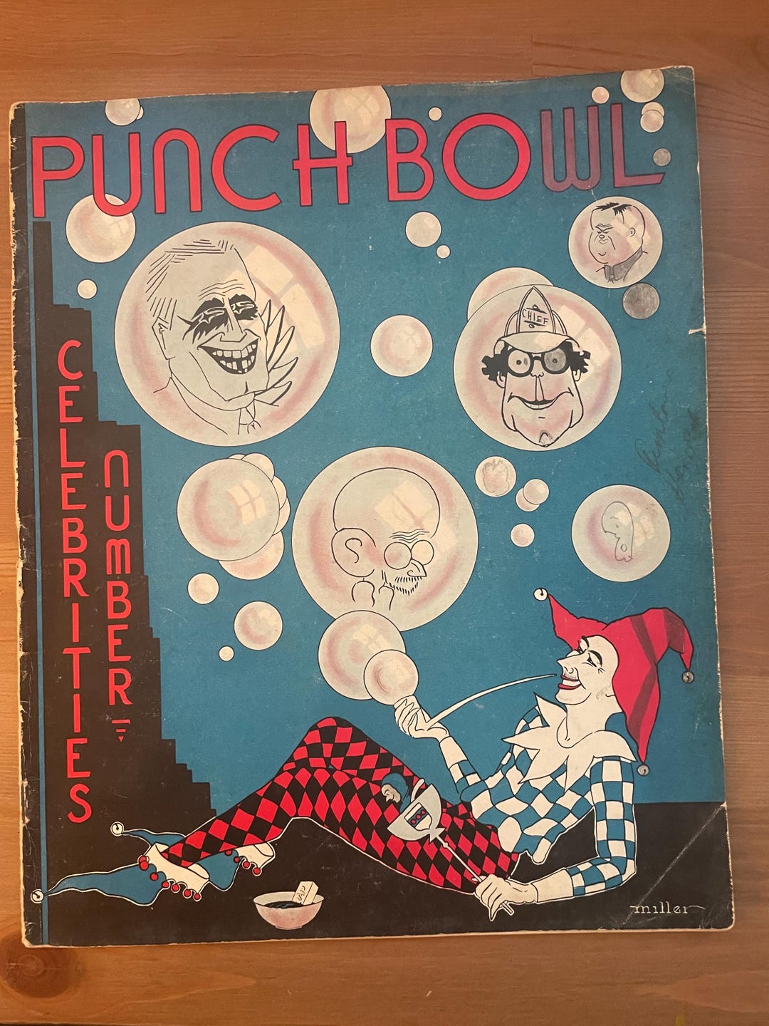 University of Pennsylvania PUNCH BOWL Magazine January 25th 1933 ...