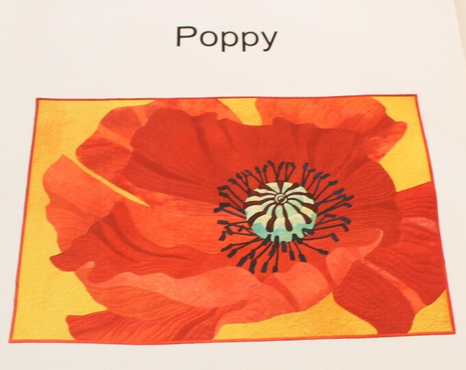 Poppy Quilt Pattern Designed With Enfuseiasm by Ocarol, Carol Morrisey ...