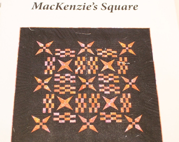 Mackenzie's Square Quilt Pattern Booklet by Linda Ballard, Pieced Quilt ...