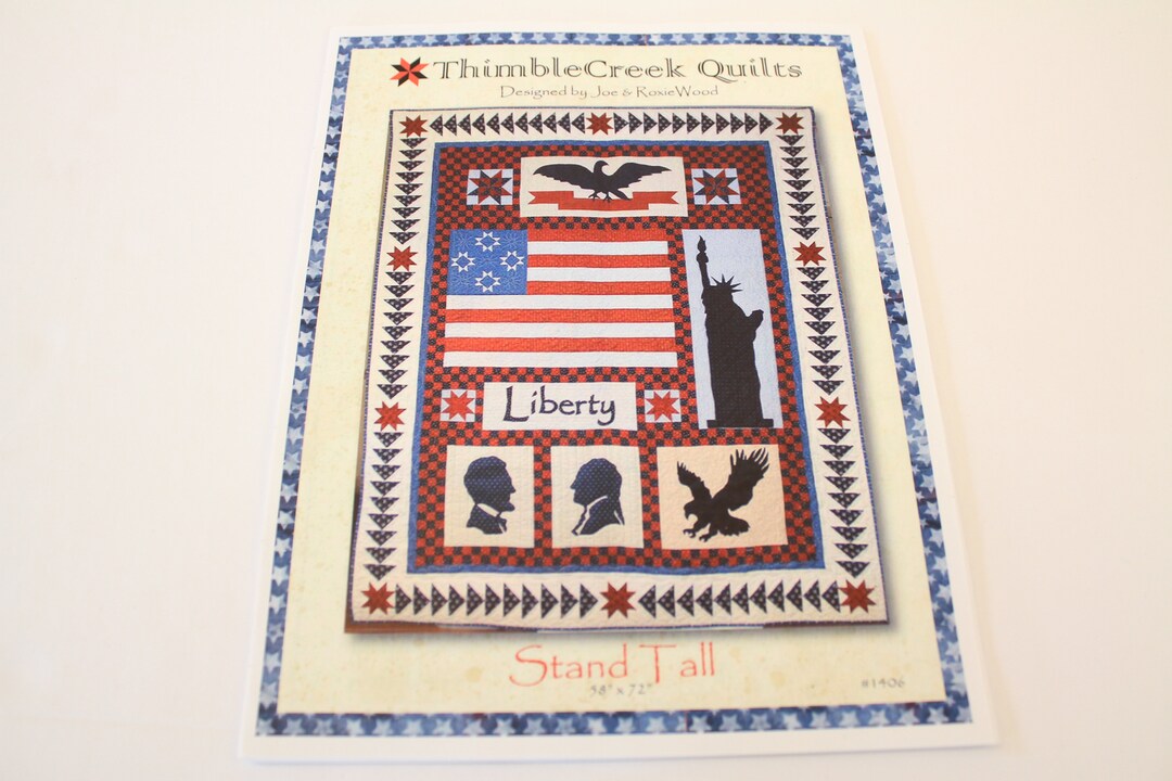 Stand Tall Quilt Pattern by Thimble Creek Quilts, Appliqued Pieced ...