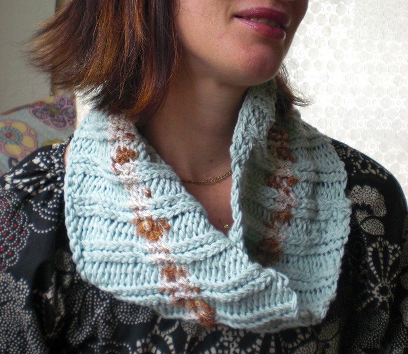 Infinity Scarf Knitting Pattern Mobius Scarf Knitting - Etsy
