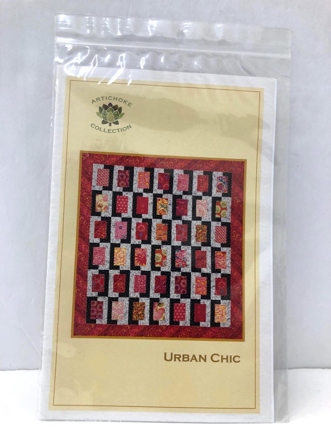 Urban Chic Quilt Pattern From the Artichoke Collection 59"x64" - Etsy