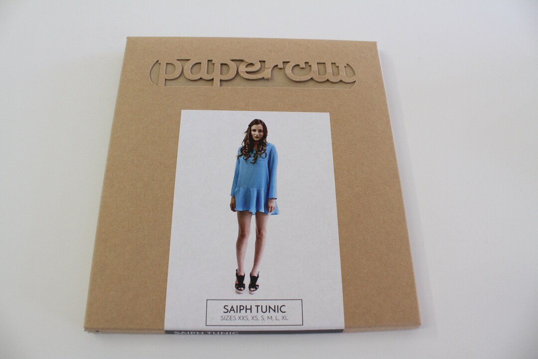 Papercut Saiph Tunic Pattern, Indie Pattern Company Papercut Patterns ...