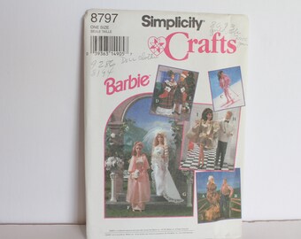 Uncut Simplicity Sewing Pattern 8797 Wardrobe for 11 1/2 - Etsy