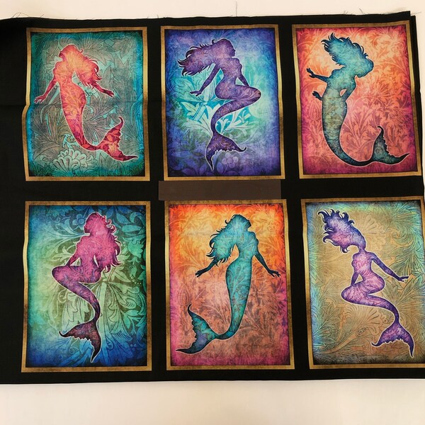 Mermaid Quilt Fabric - Etsy