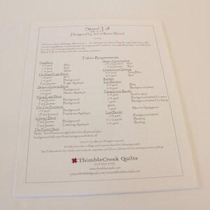 Stand Tall Quilt Pattern by Thimble Creek Quilts, Appliqued Pieced ...