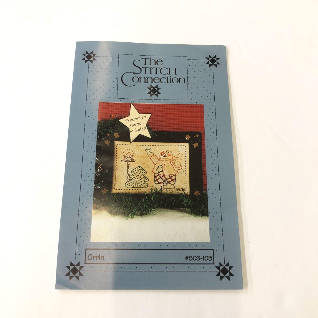 Orrin #SCS-103 by the Stitch Connection, Snowman Quilt Pattern With ...