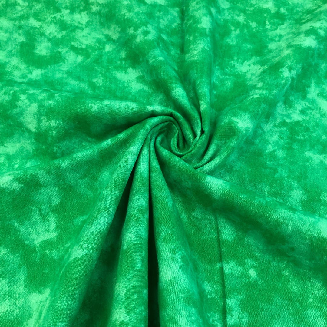 Green "marbles" by Moda Fabric, Marble Print Cotton Quilting De-stash ...