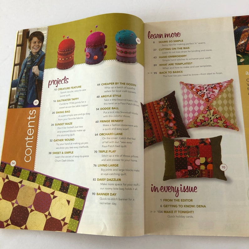 Quilting Magazines Lot, Quilt Patterns, Better Homes & Gardens - Etsy