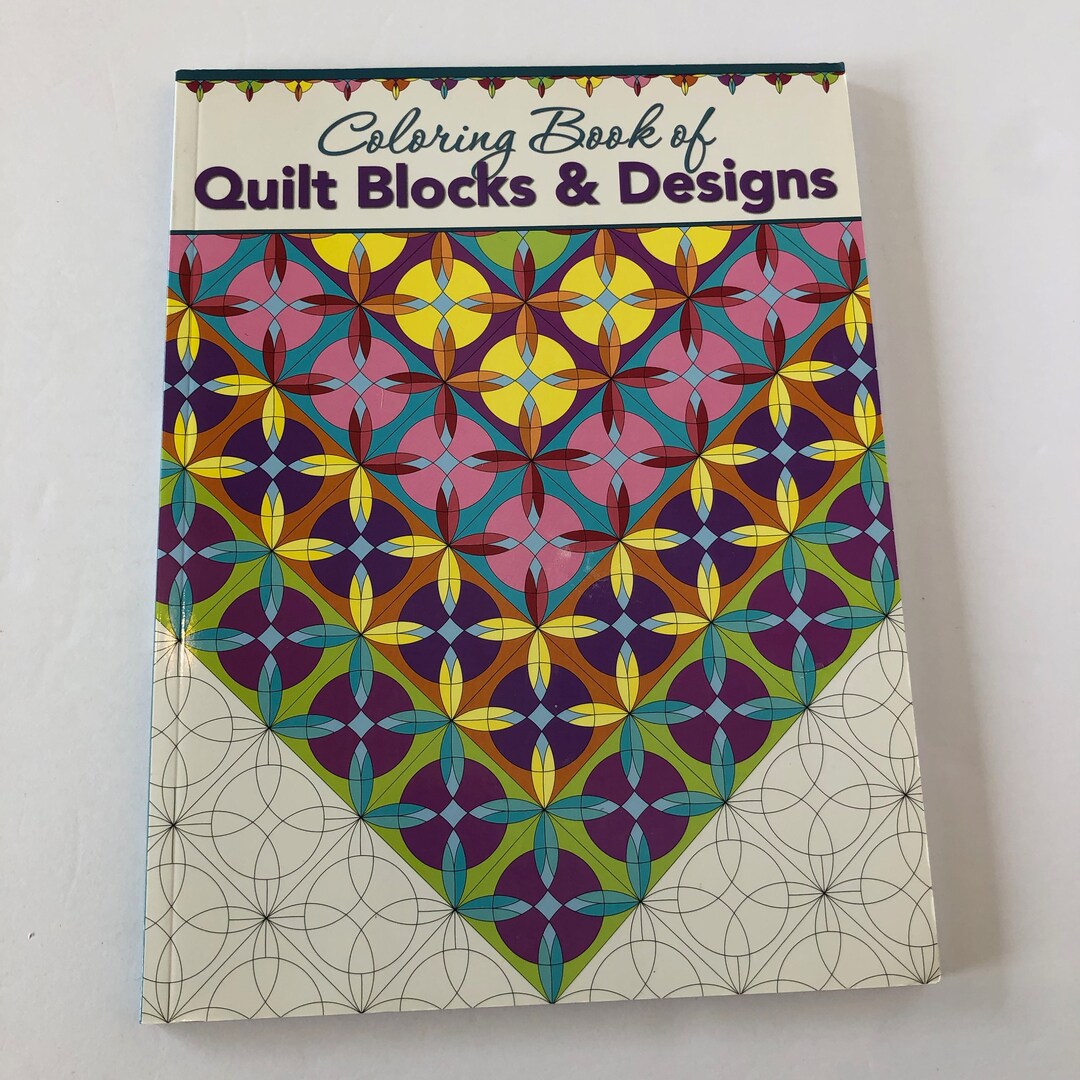 Coloring Book of Quilt Blocks and Designs, Landauer Publishing ...