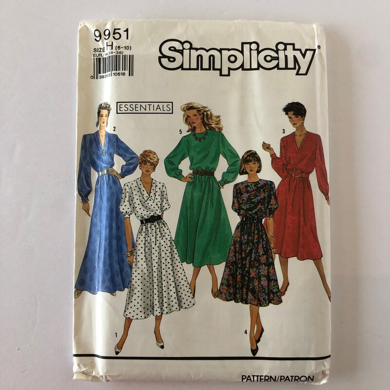 1990s Sewing Pattern - Etsy