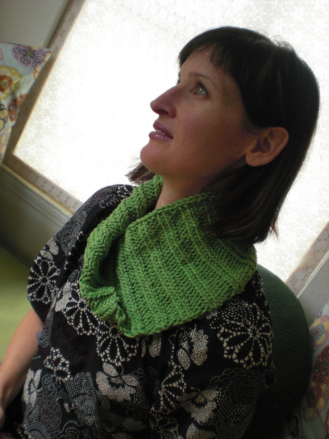 Infinity Scarf Knitting Pattern Mobius Scarf Knitting - Etsy