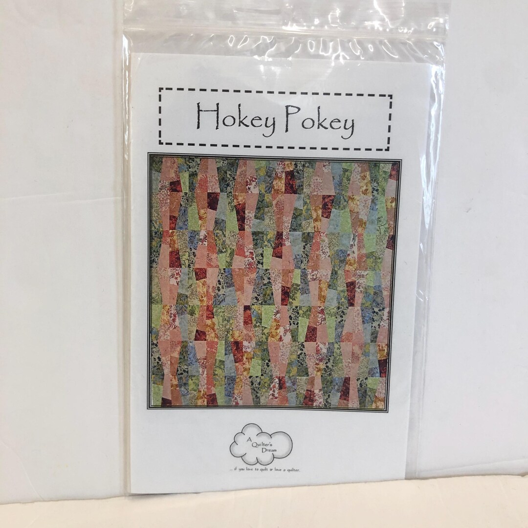 Hokey Pokey Quilt Pattern, A Quilter's Dream, Geometric Trapezoid Strip ...