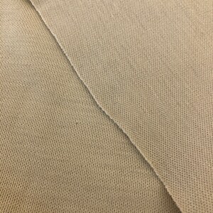 Greige Wool Knit Pique Fabric Yardage, Wool Pique Fabric, Wool Fabric ...