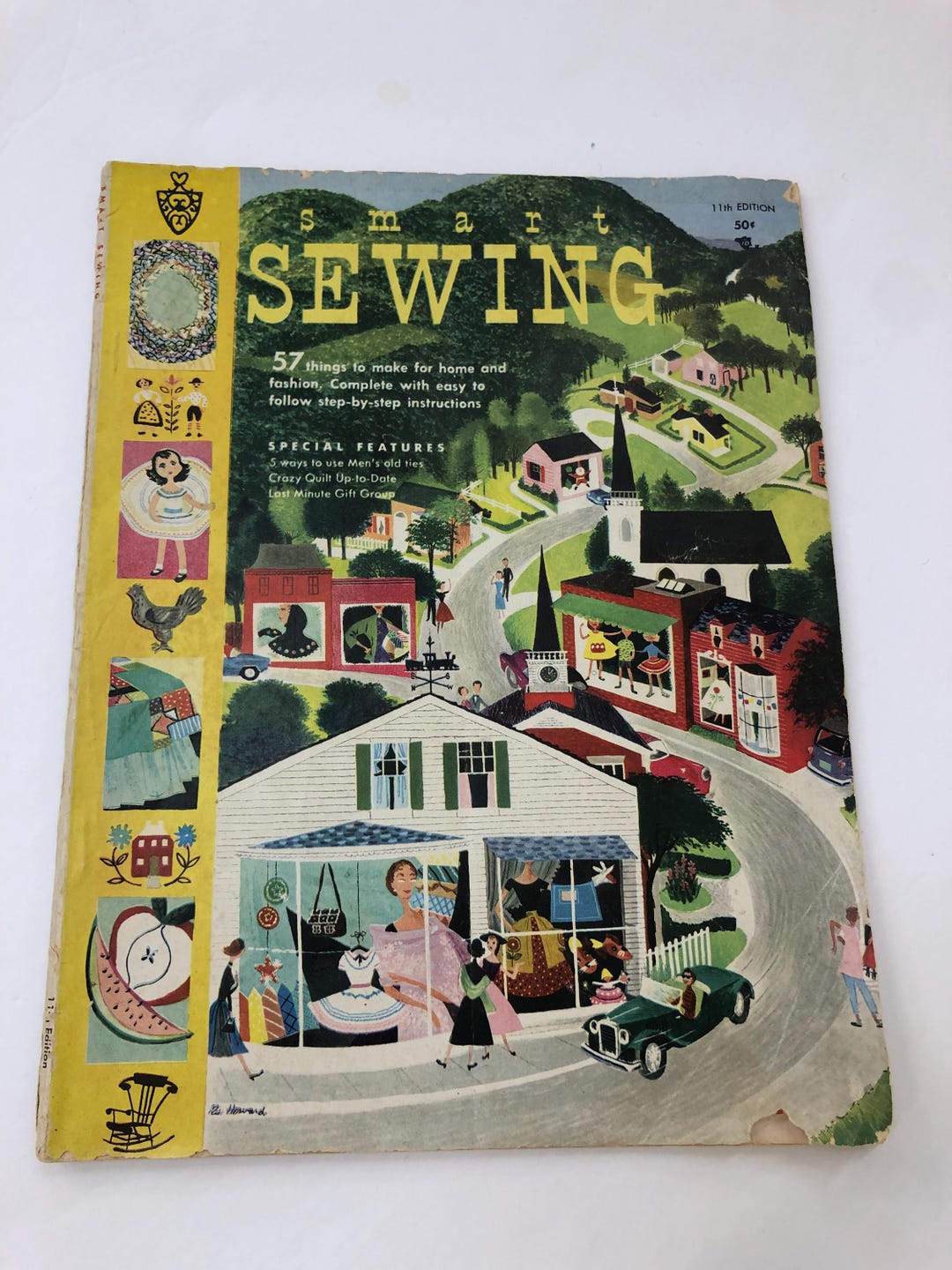 Vintage 1950s Smart Sewing Magazine, 57 Things to Make for Home and ...