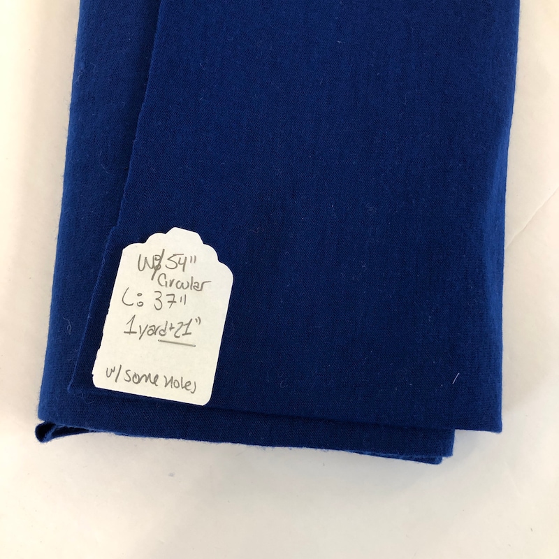Sapphire Blue Fabric - Etsy