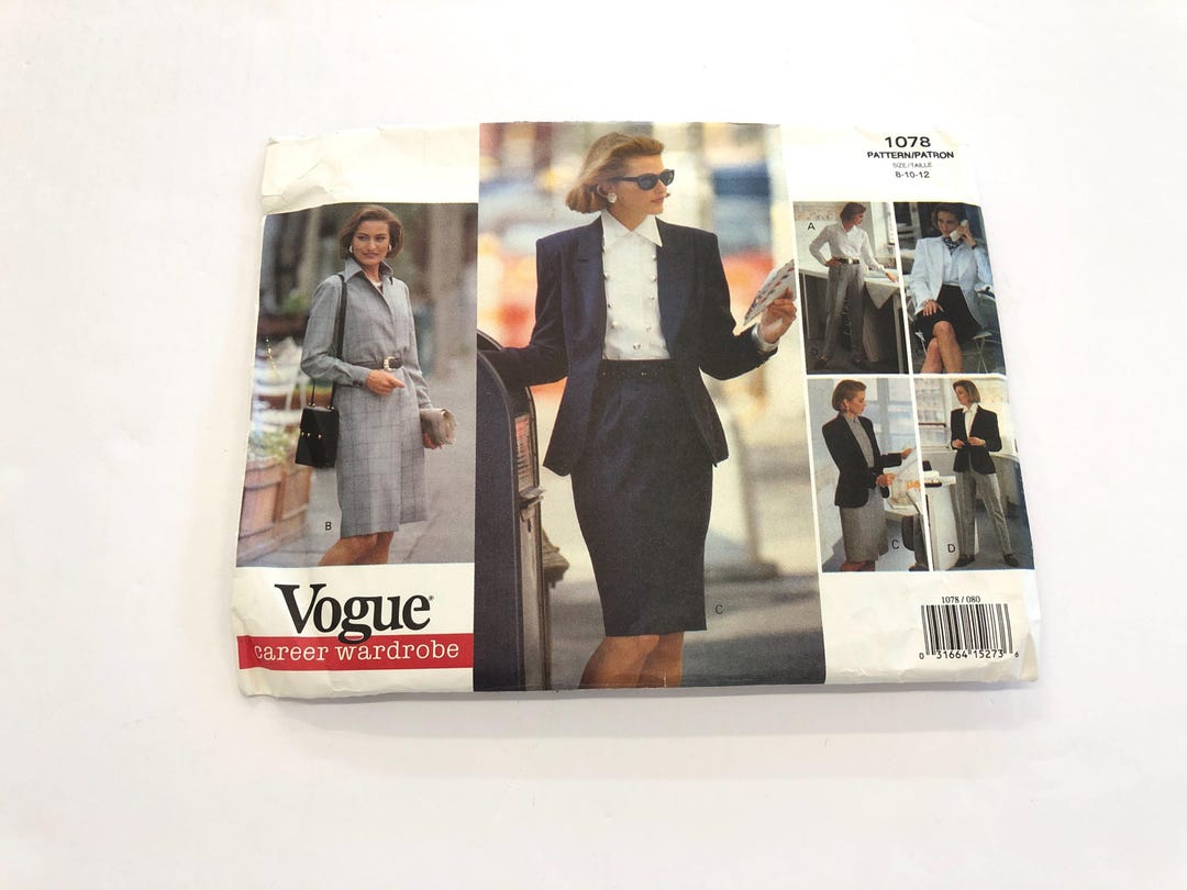 Vogue Career Wardrobe Separates Sewing Pattern, Vogue Patterns Casual ...