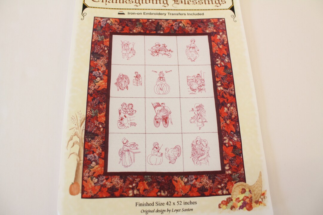 Thanksgiving Blessings Quilt Pattern by Yesterday's Charm, Designed by ...