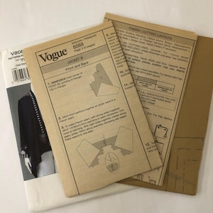 Vogue V8088 Misses' Vest and Jacket Uncut Sewing Pattern, Size 8-10-12 ...