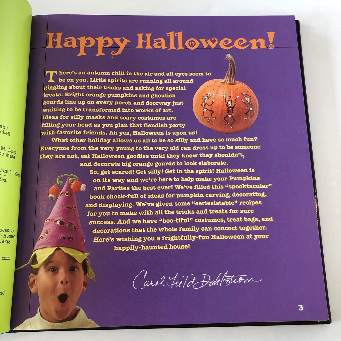 Vintage Halloween Craft Book, Pumpkins & Parties, Better Homes and ...
