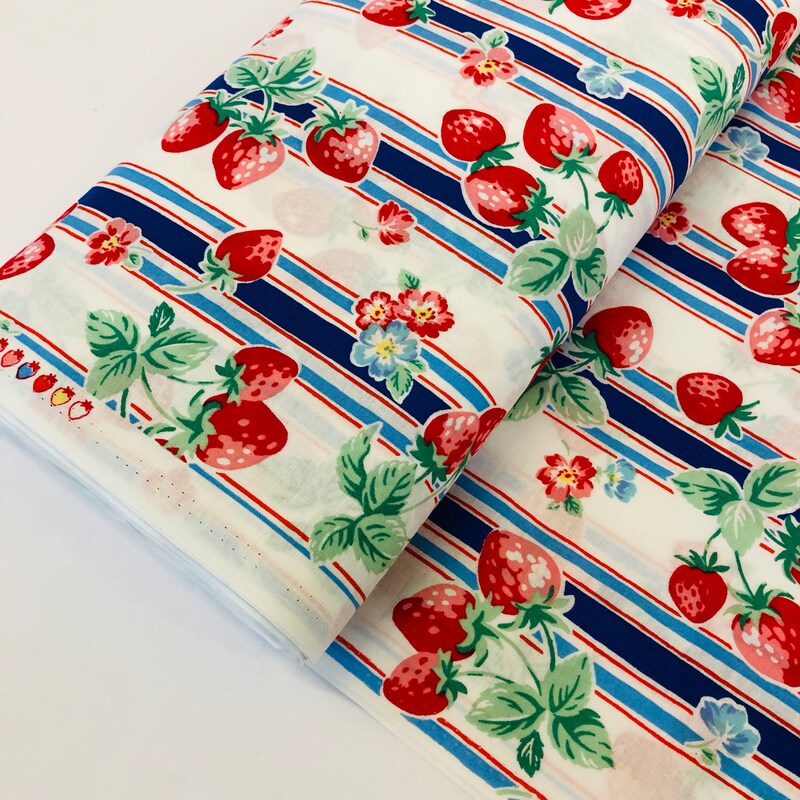 Wide Stripe Fabric - Etsy