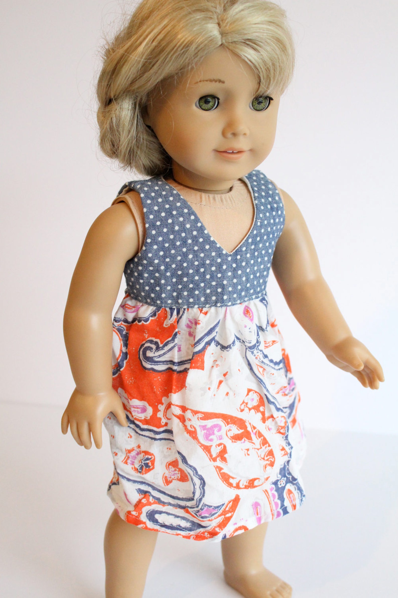 18 Doll Clothing Doll Dress AG Doll Dress 18inch Doll - Etsy