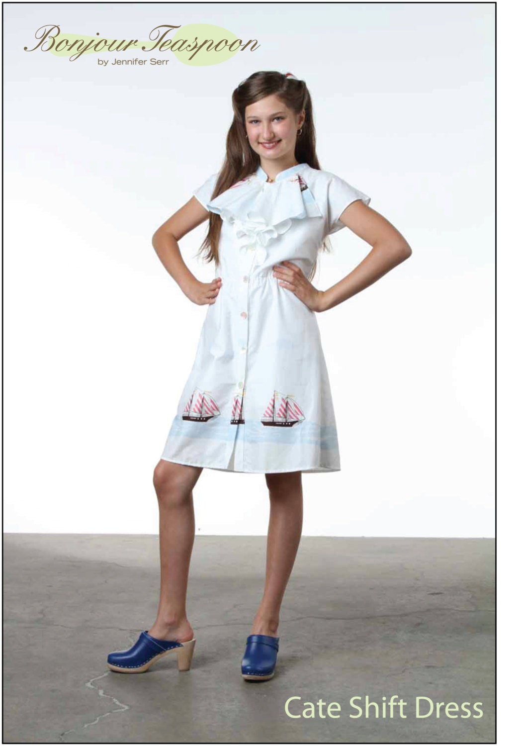 Kids Sewing Pattern Tween Sewing Pattern Woven Shift Dress - Etsy