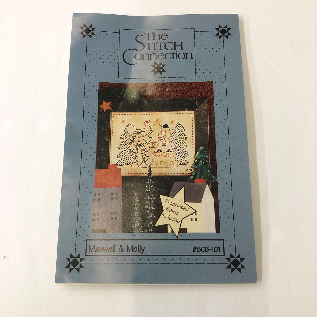 Maxwell & Molly #SCS-101 by the Stitch Connection, Snowman Themed Quilt ...