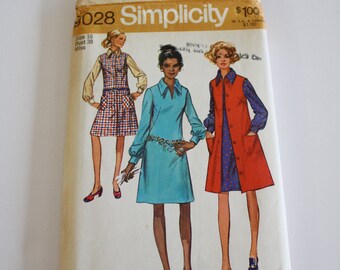 Simplicity 8917 Sewing Pattern 1970s Vintage - Etsy