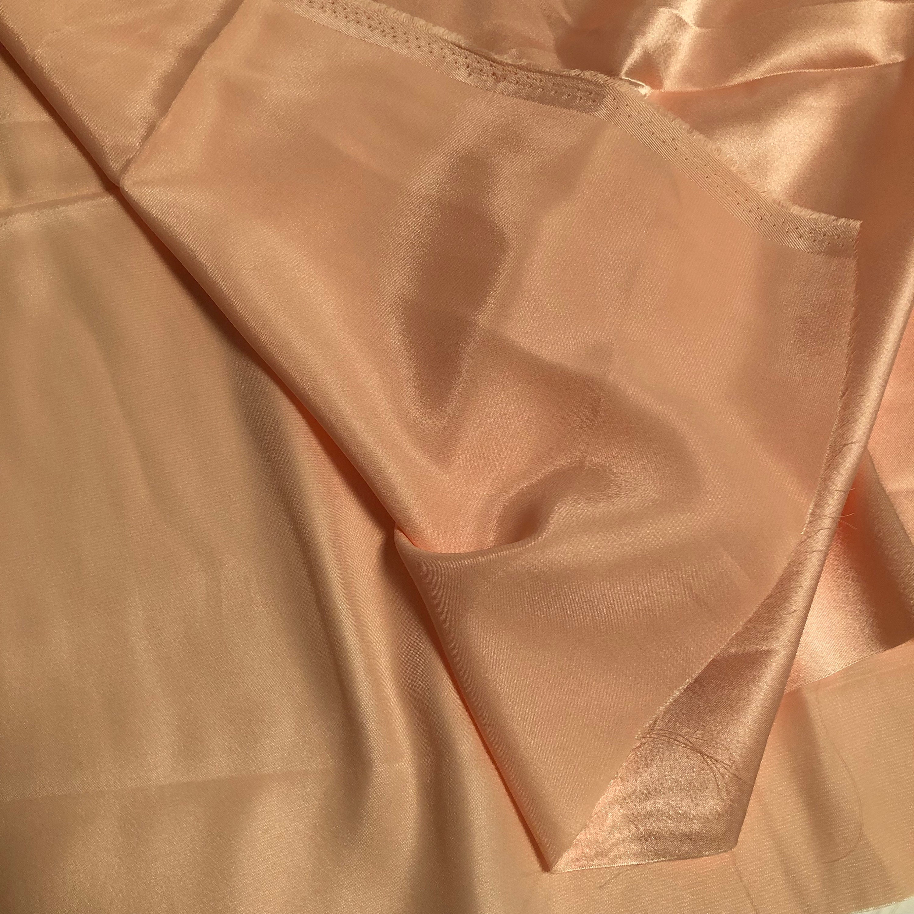 Ballet Pink Polyester Satin Fabric Remnant (2.1 Yd X 45") - Etsy