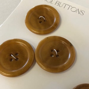 Set of 5 Assorted Vintage Mustard Celluloid or Butterscotch Bakelite ...