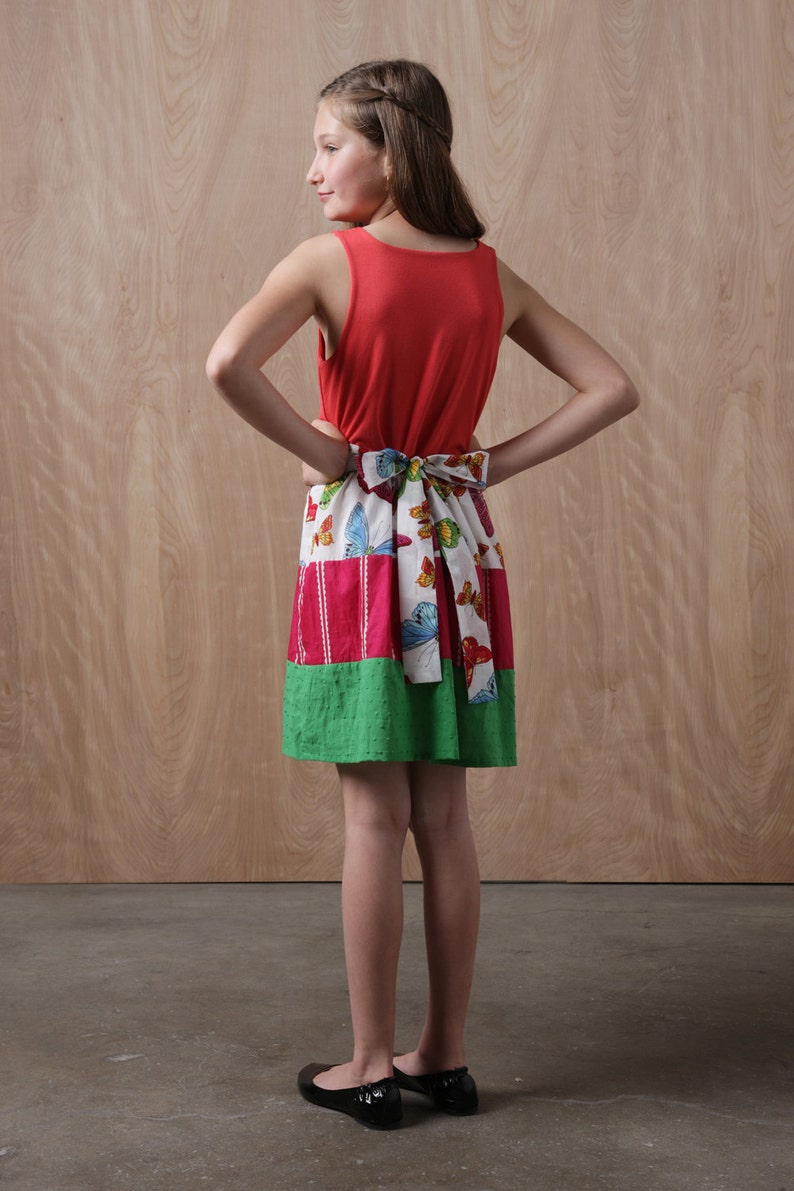 Girls Dress Sewing Pattern Tween Dress Sewing Pattern Girls | Etsy