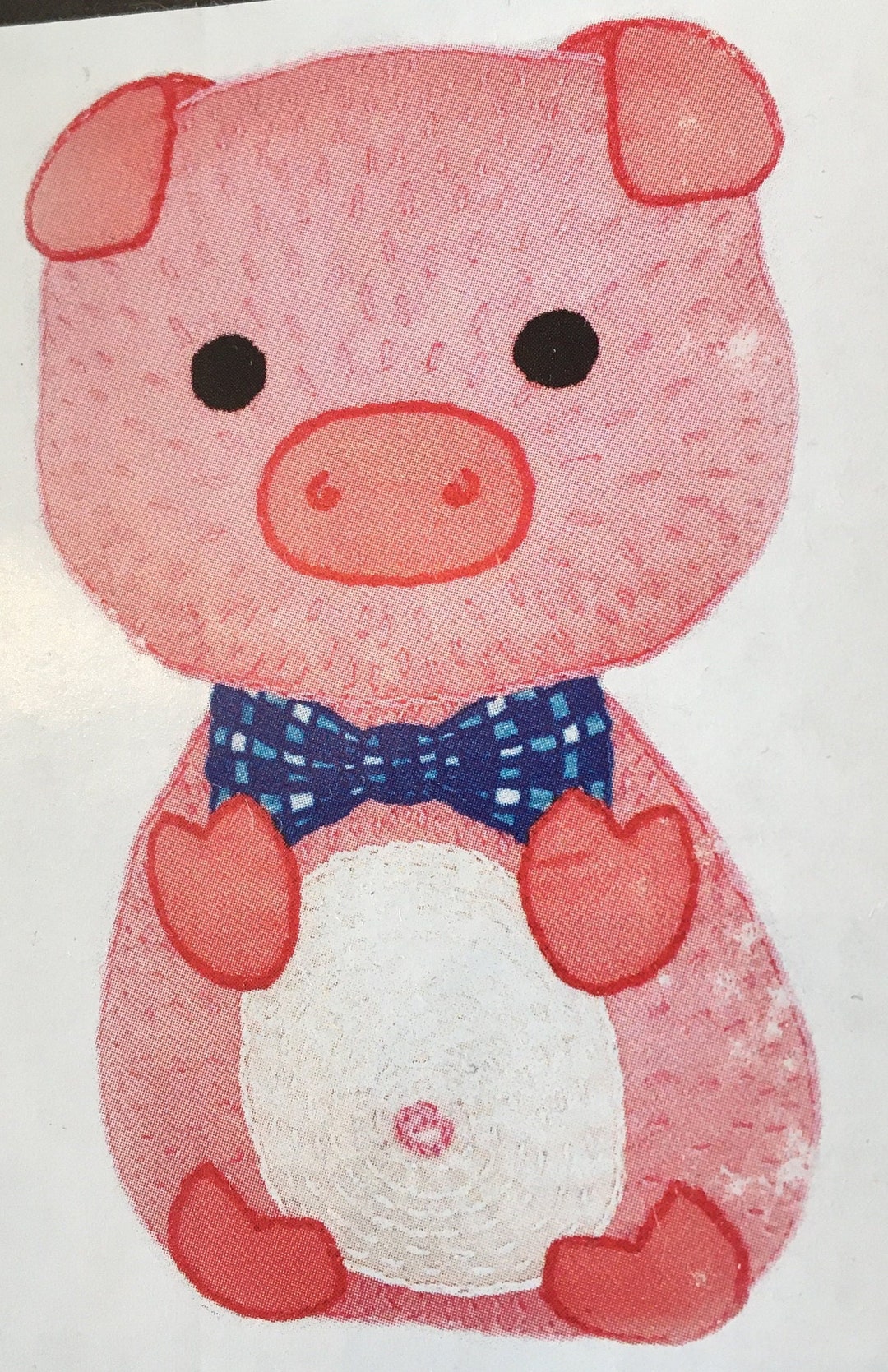 Pig Stuffy Sewing Kit, Crafty Creatures Sewing Kit, Piggy Embroidery ...