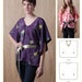Kids Blouse Sewing Pattern, Tween Sewing Pattern, Tween Blouse Pattern ...