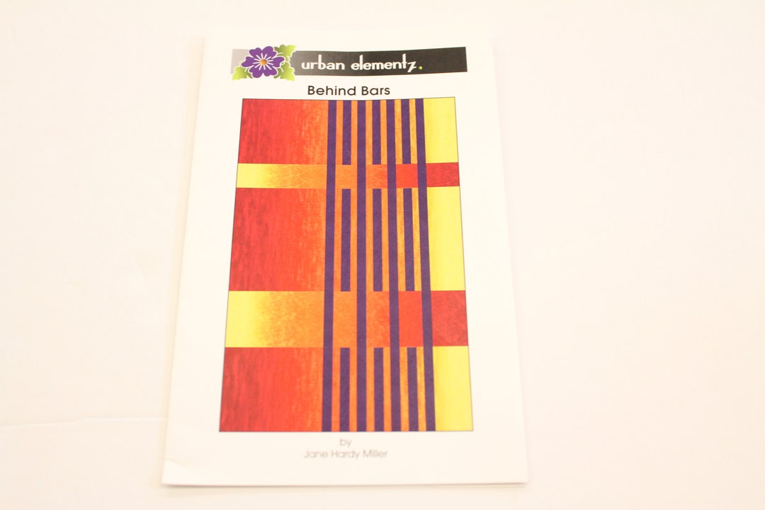 Behind Bars Quilt Pattern, Pieced Quilt Pattern by Urban Elementz. by ...