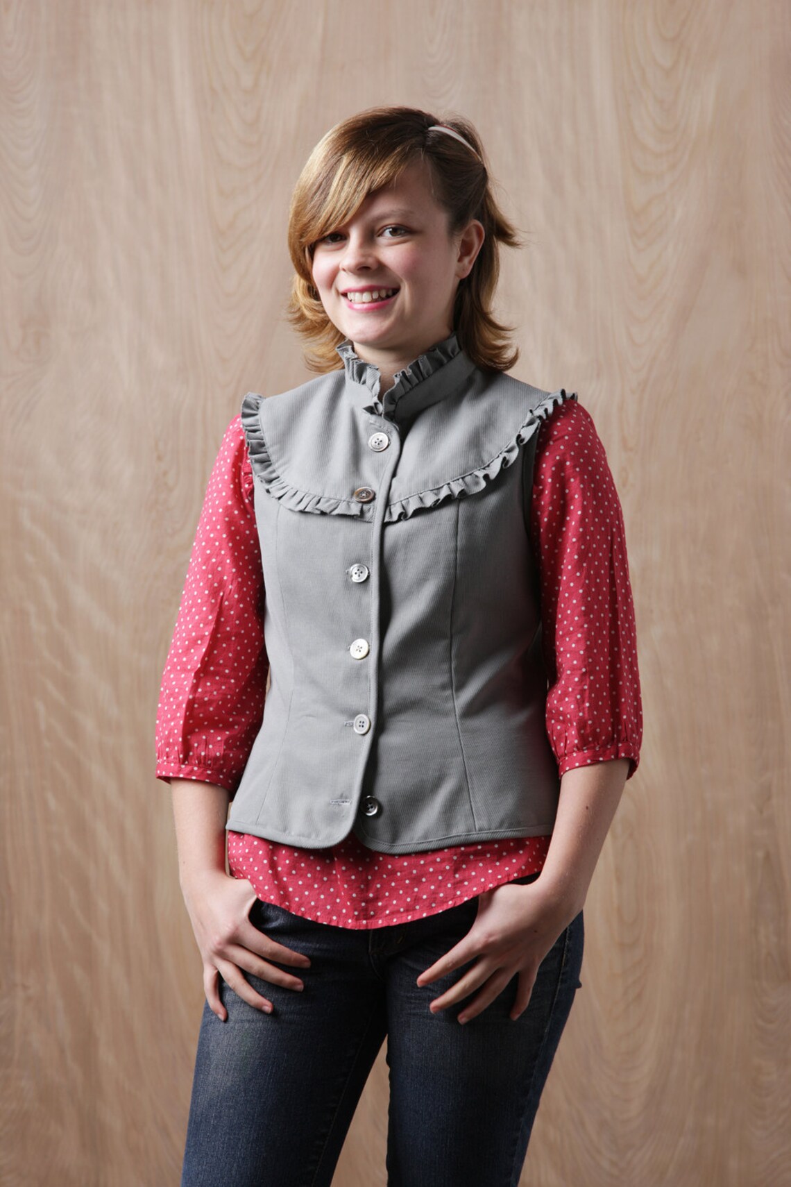 Teen Vest Sewing Pattern Women's Vest Sewing Pattern - Etsy