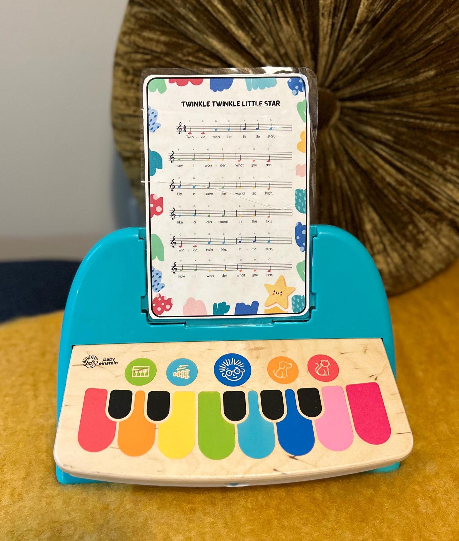Twinkle Twinkle Little Star Easy Sheet Music for Baby Einstein Paino - Etsy