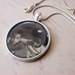 Custom Silver Plated Photo Pendant - Etsy