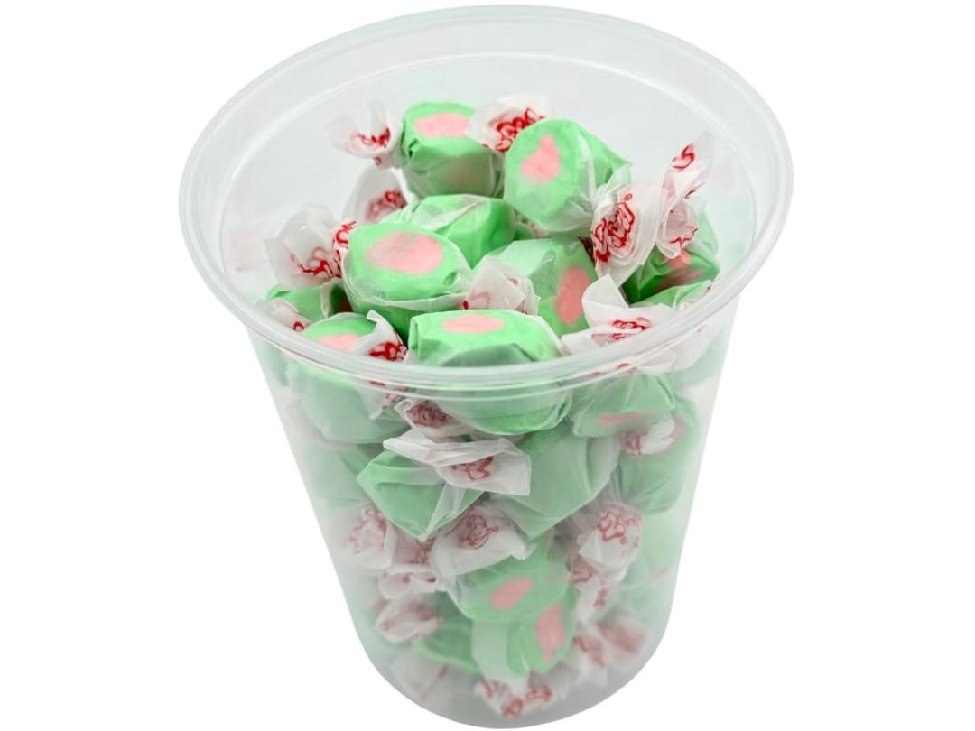 Watermelon Taffy Candy 10.6oz Pack, Delicious Fruit Flavor, Chewy Taffy ...