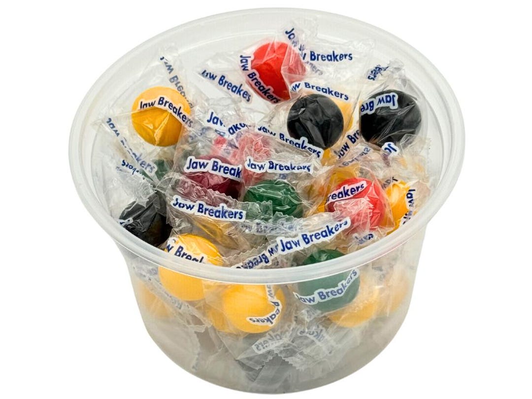 ASSORTED JAWBREAKERS 6.4oz - Etsy