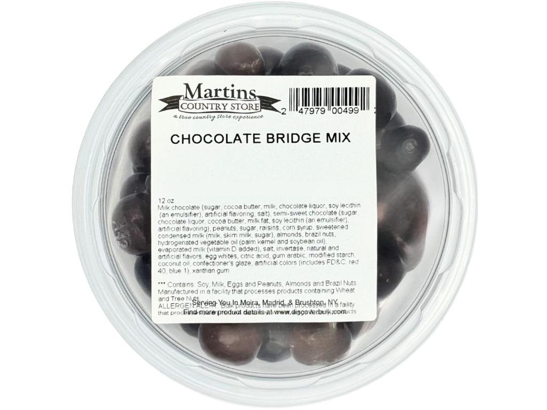 Chocolate Bridge Mix 12oz, Assorted Chocolate Treats, Sweet Snack ...
