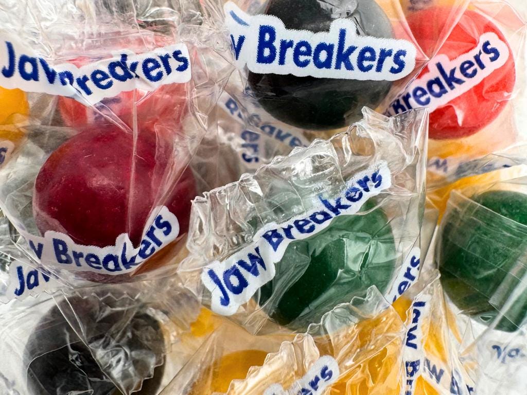 ASSORTED JAWBREAKERS 6.4oz - Etsy